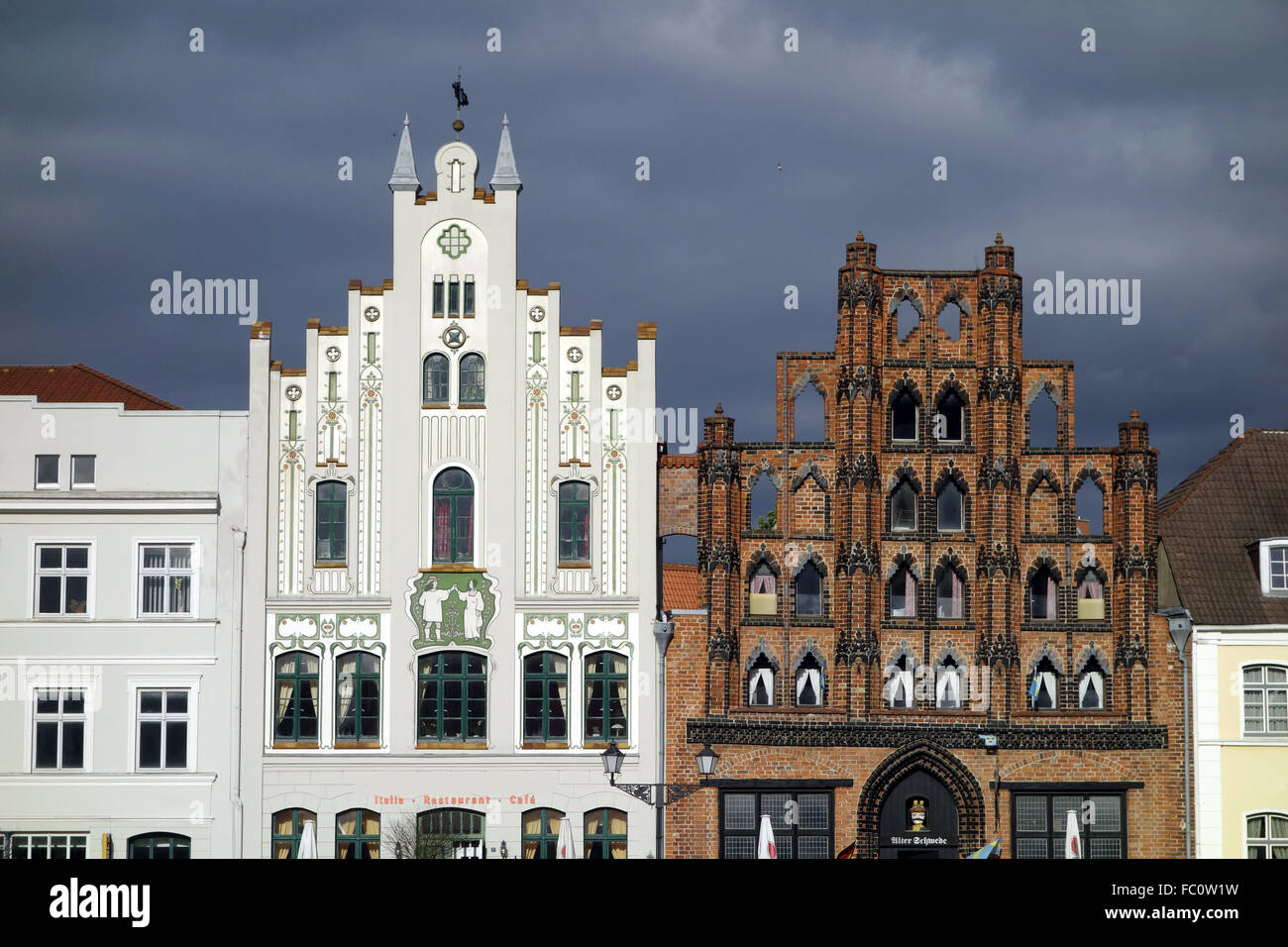 Historische stadt wismar hi-res stock photography and images - Alamy
