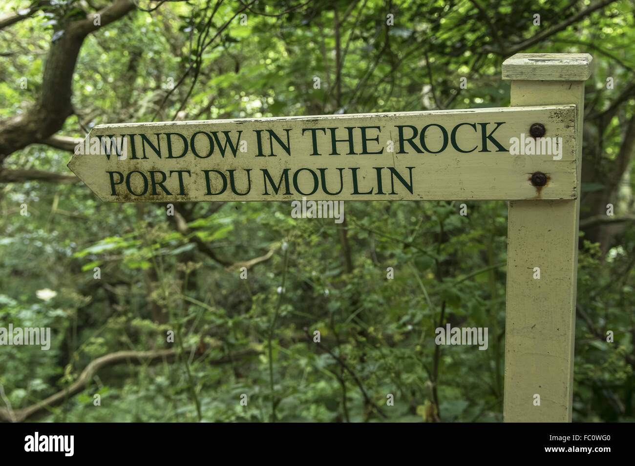 Window in the rock at sark hi-res stock photography and images - Alamy