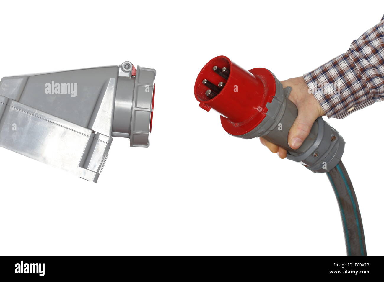 taking a plug Stock Photo - Alamy
