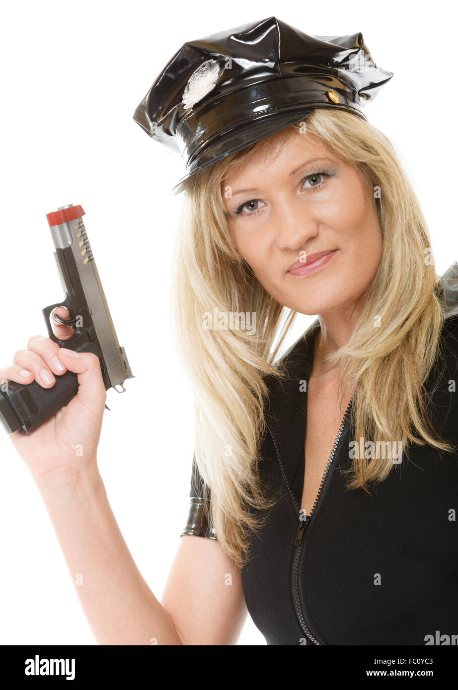 Attractive policewoman hi-res stock photography and images - Alamy