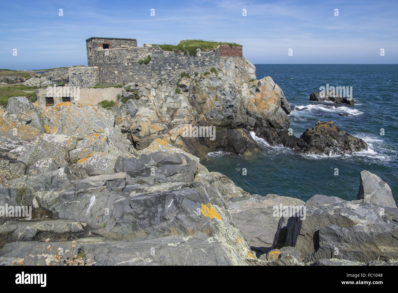 Fort Doyle, south side Stock Photo - Alamy