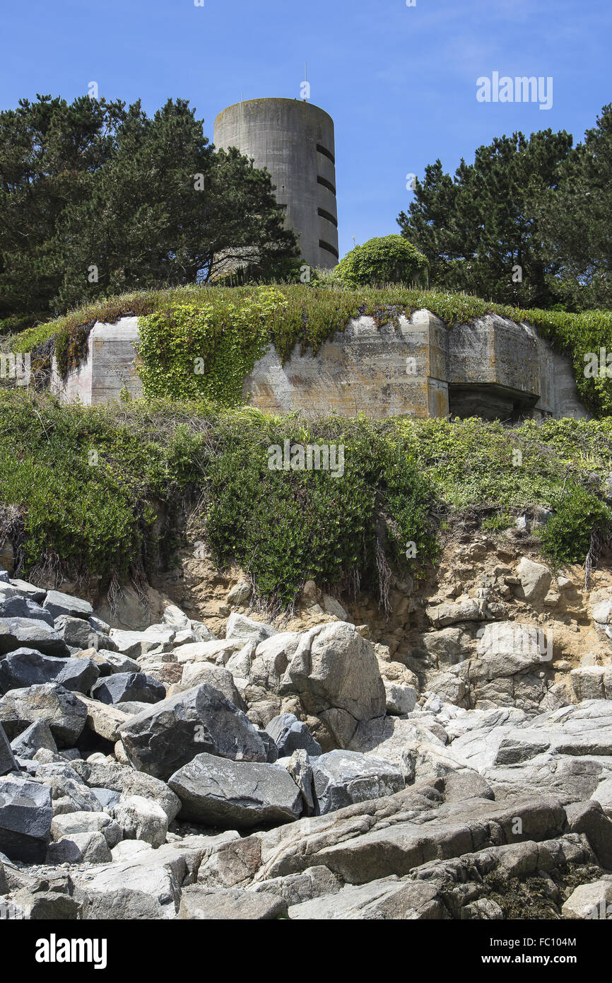 Fort Saumarez 3 Stock Photo - Alamy