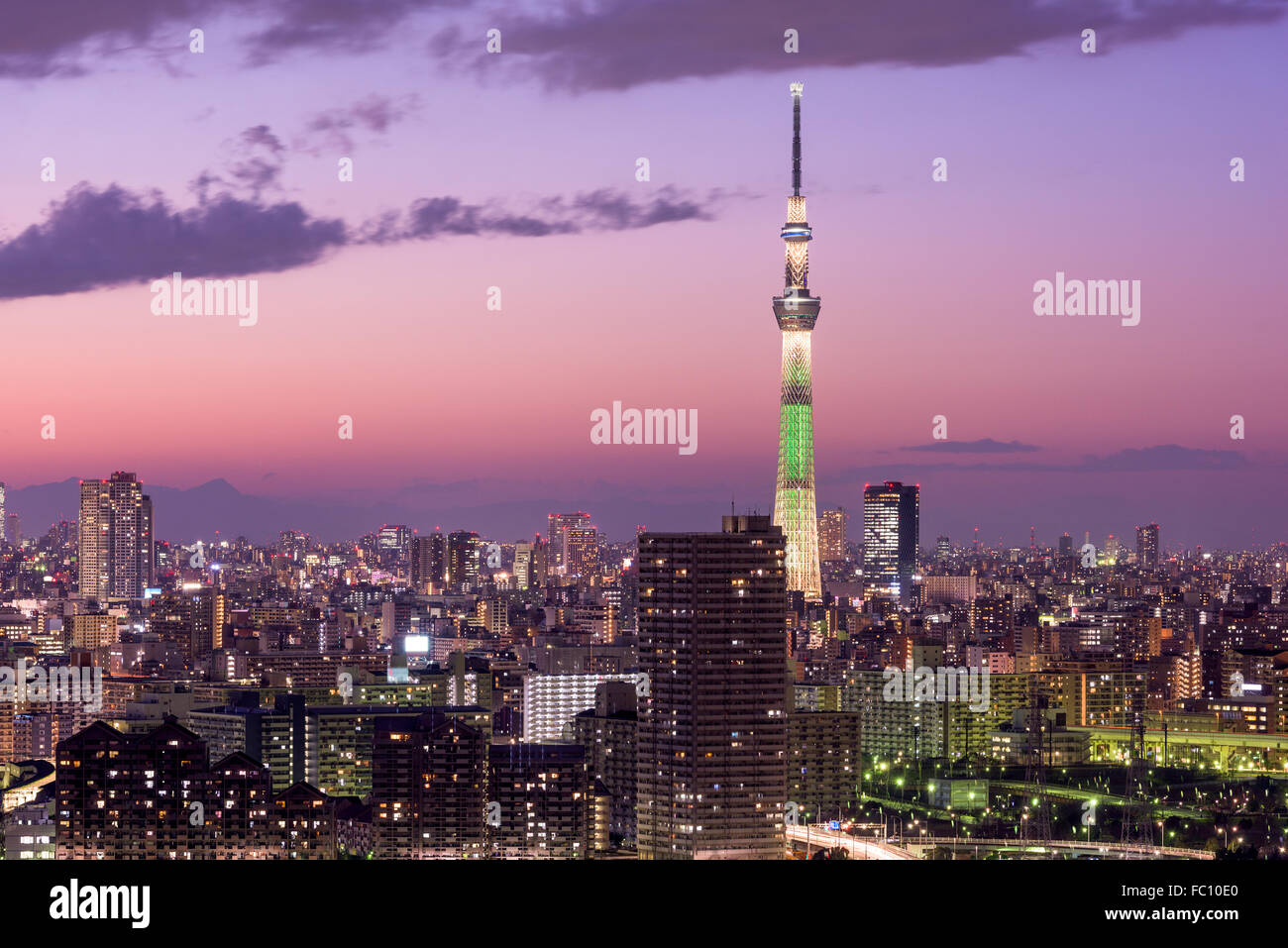 Tokyo, Japan skyline Stock Photo - Alamy