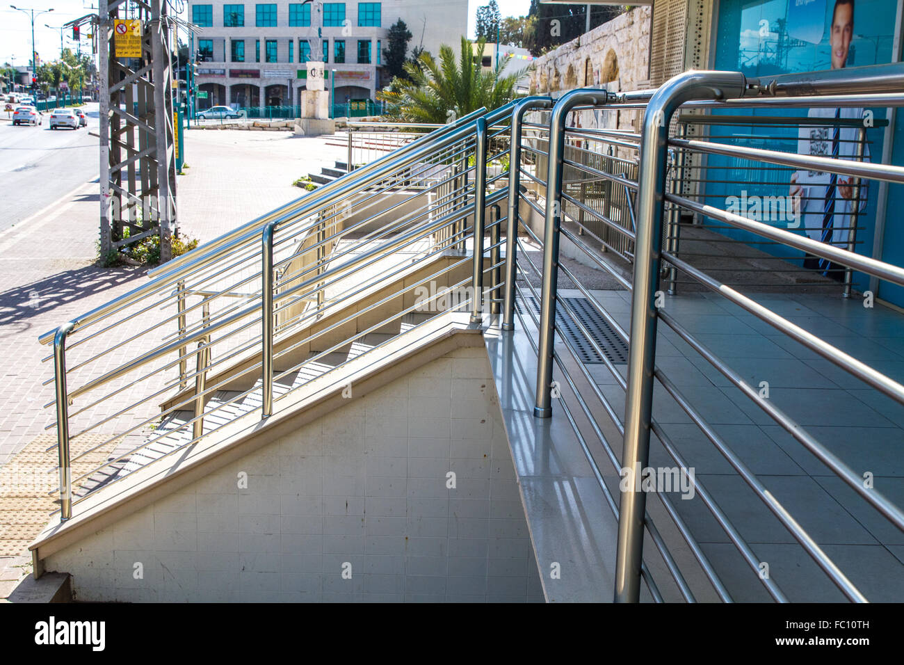 Stainless Steel Hand Rail High Resolution Stock Photography and Images ...