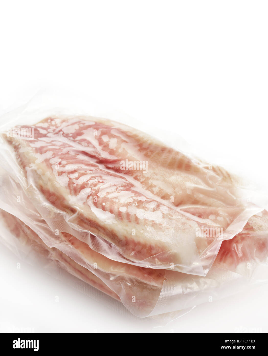 Frozen Fish Fillets Stock Photo - Alamy
