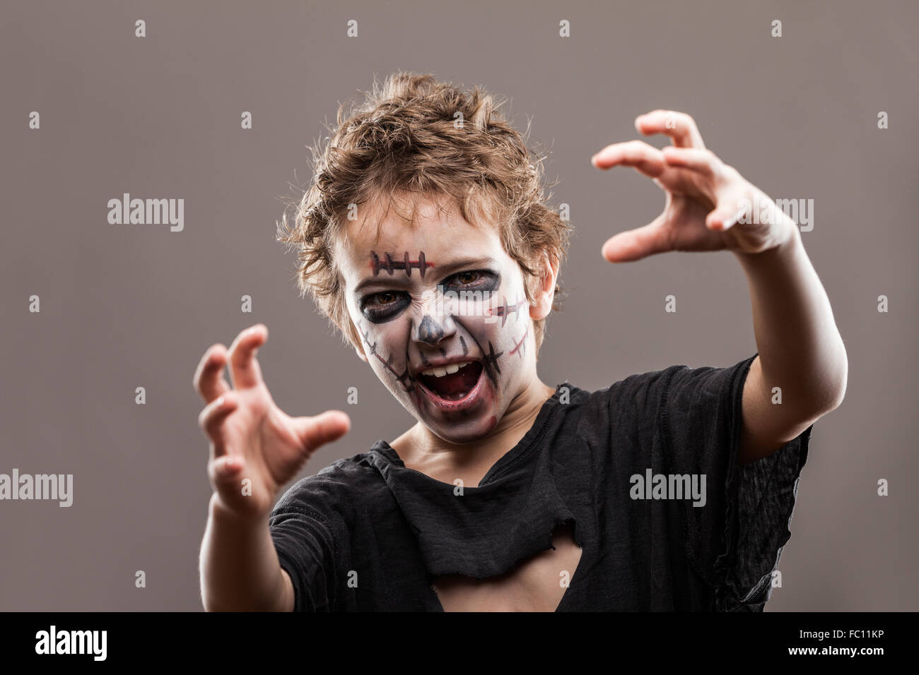 Zombie kid hi-res stock photography and images - Alamy