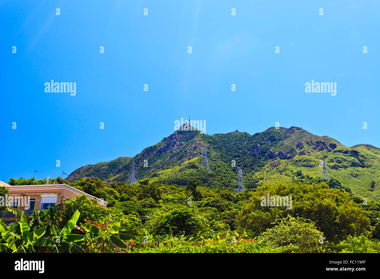 Castle Peak in Hong Kong, one of three sharp hills Stock Photo - Alamy