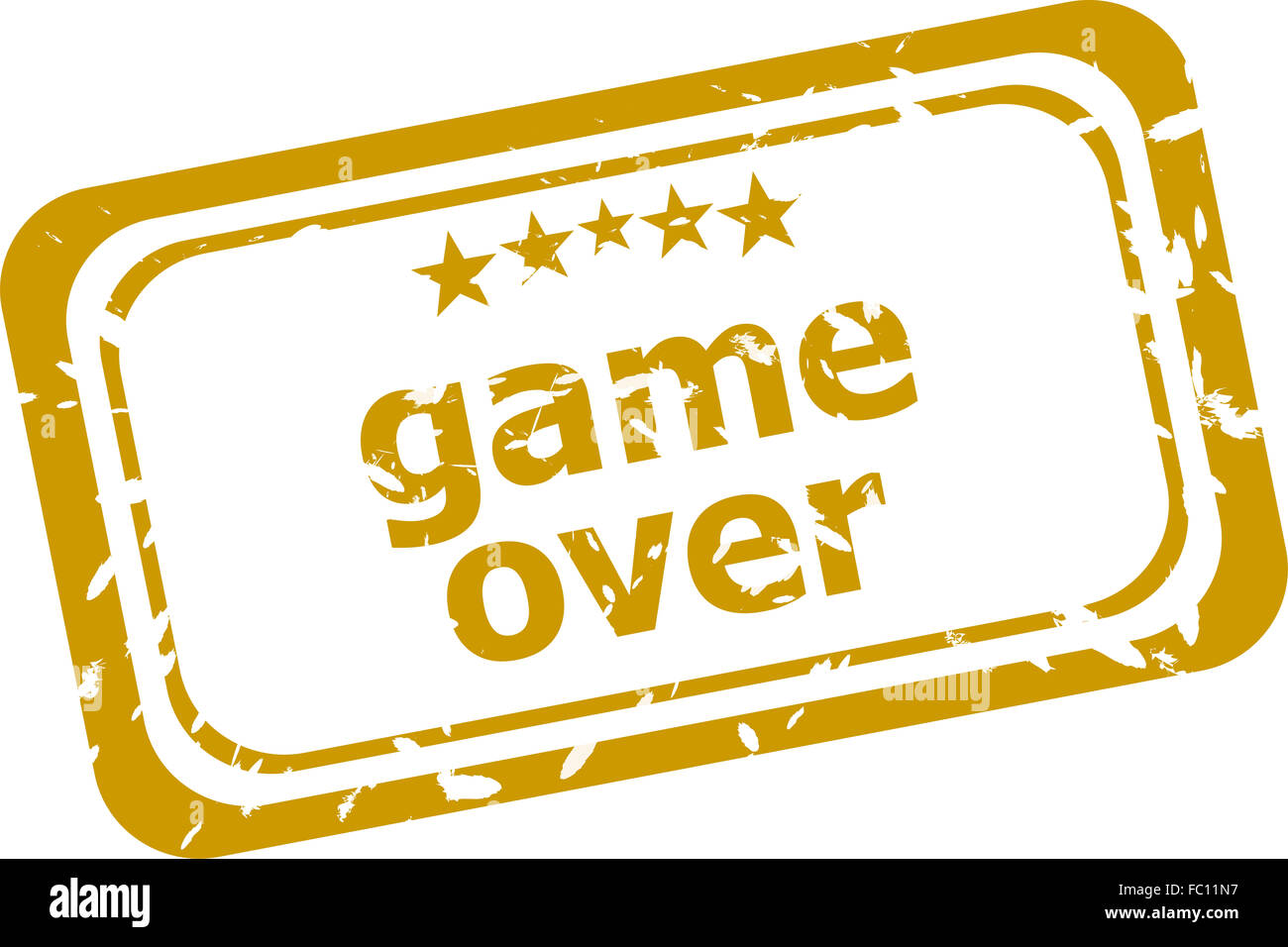 Game over symbol hi-res stock photography and images - Alamy
