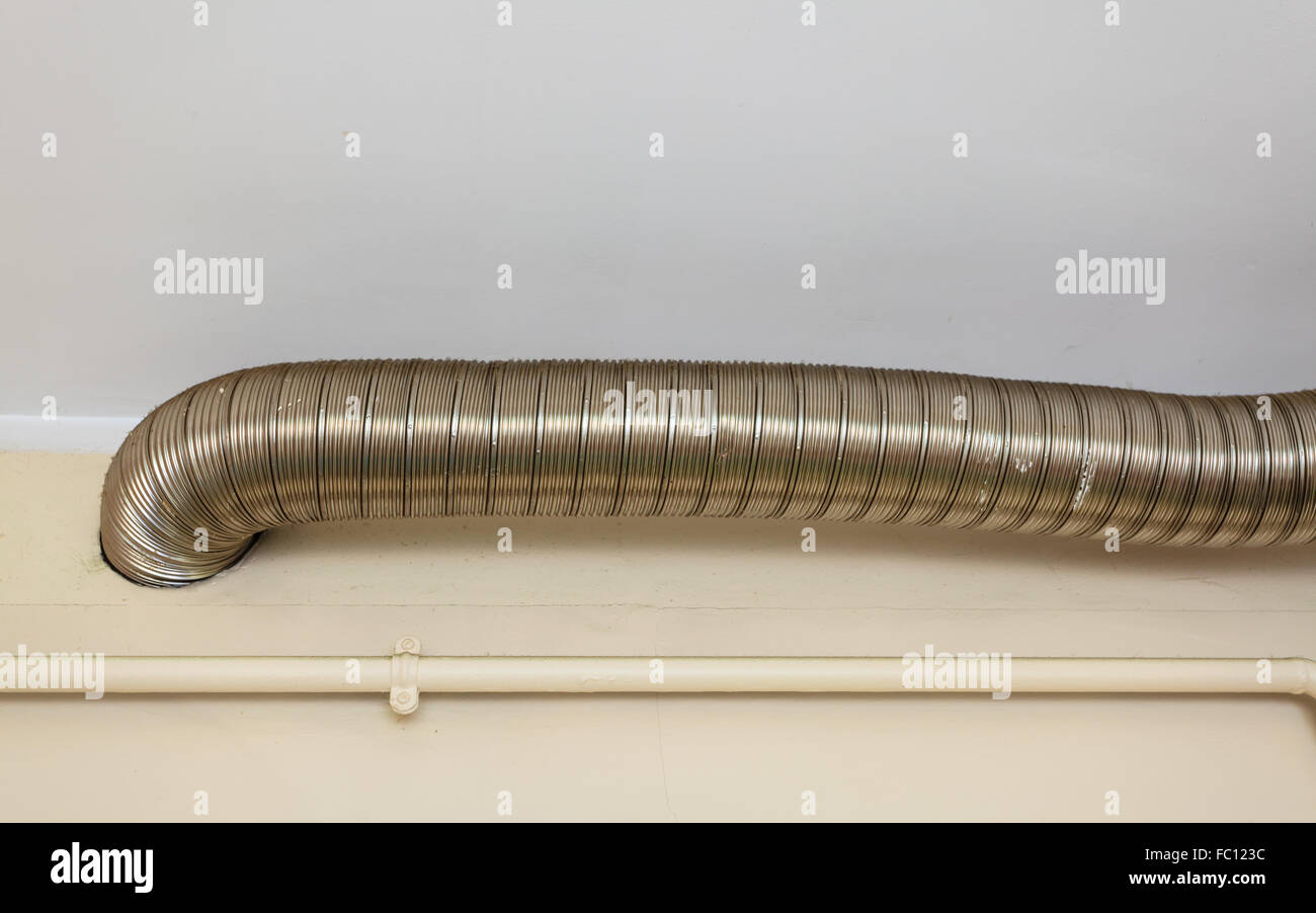 Ventilation tube in house, building Stock Photo - Alamy