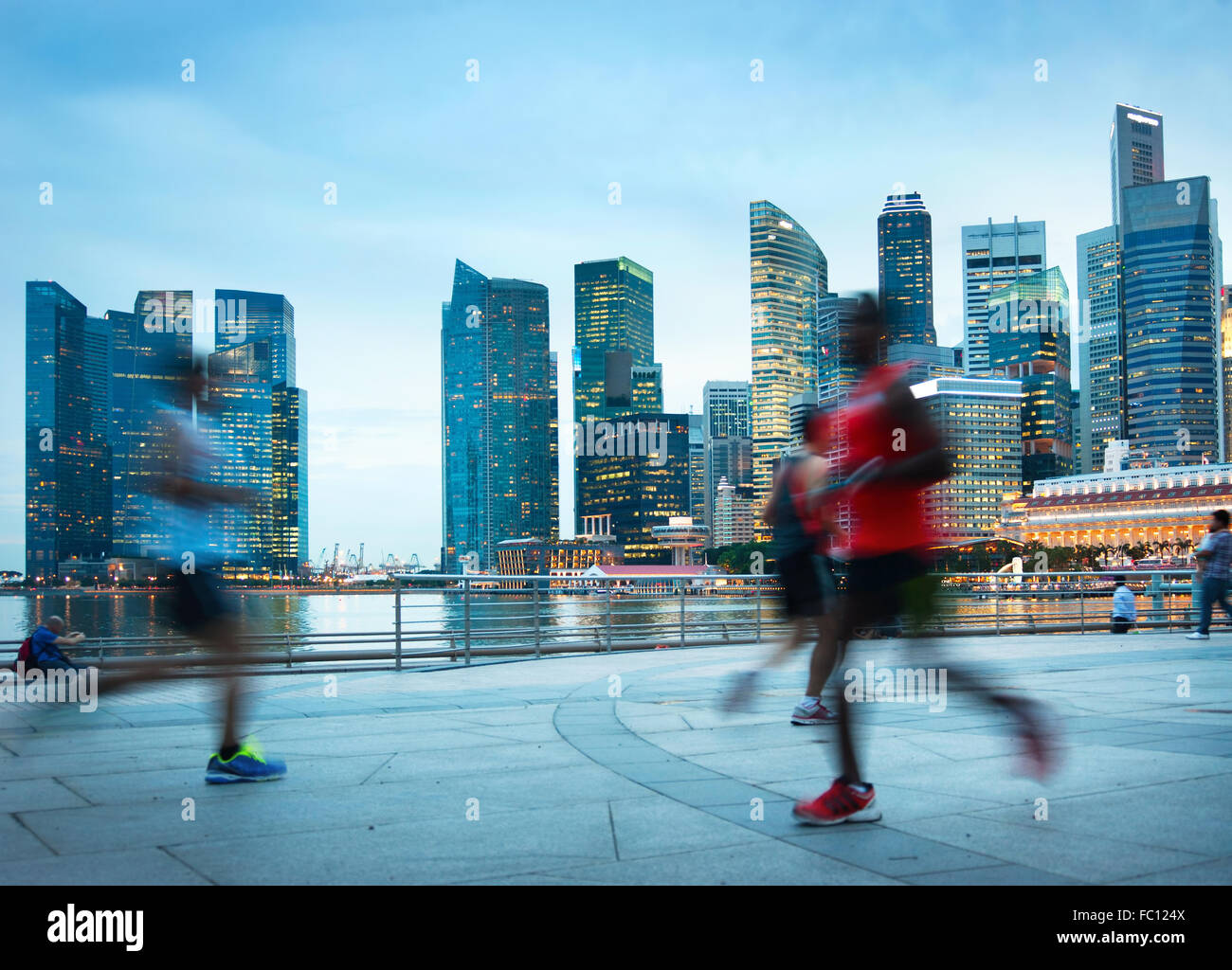 Singapore marathon hi-res stock photography and images - Alamy