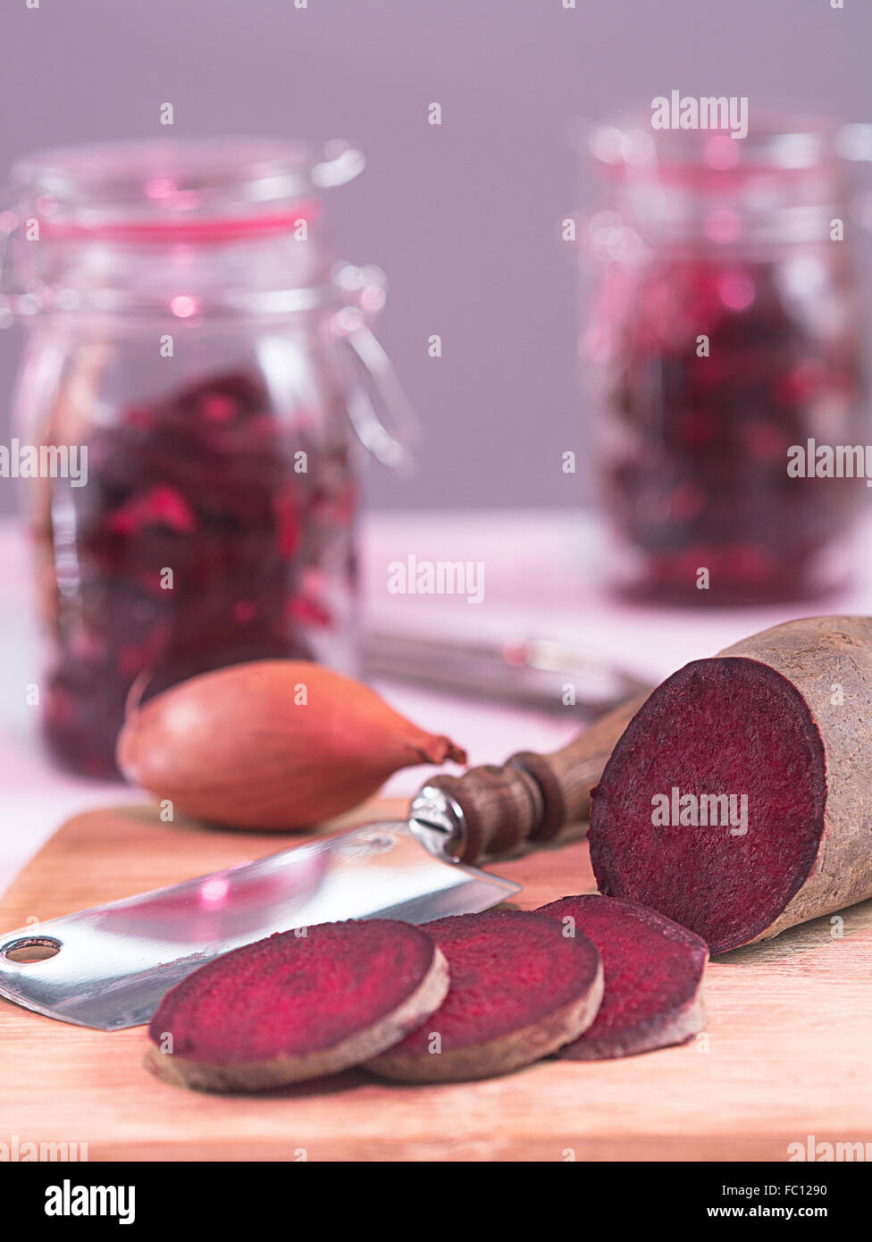 Beet slices hi-res stock photography and images - Alamy
