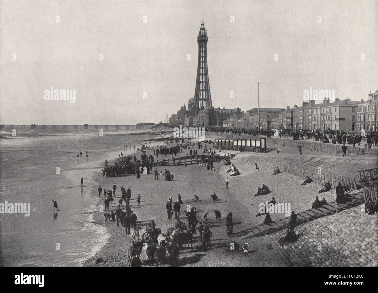 Old blackpool tower hi-res stock photography and images - Alamy