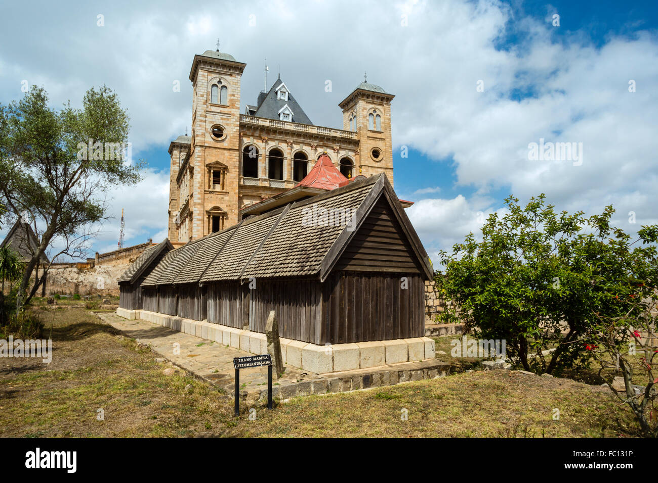 The Queen s palace Rova,uppertown, Antananarivo, Madagascar Stock Photo ...