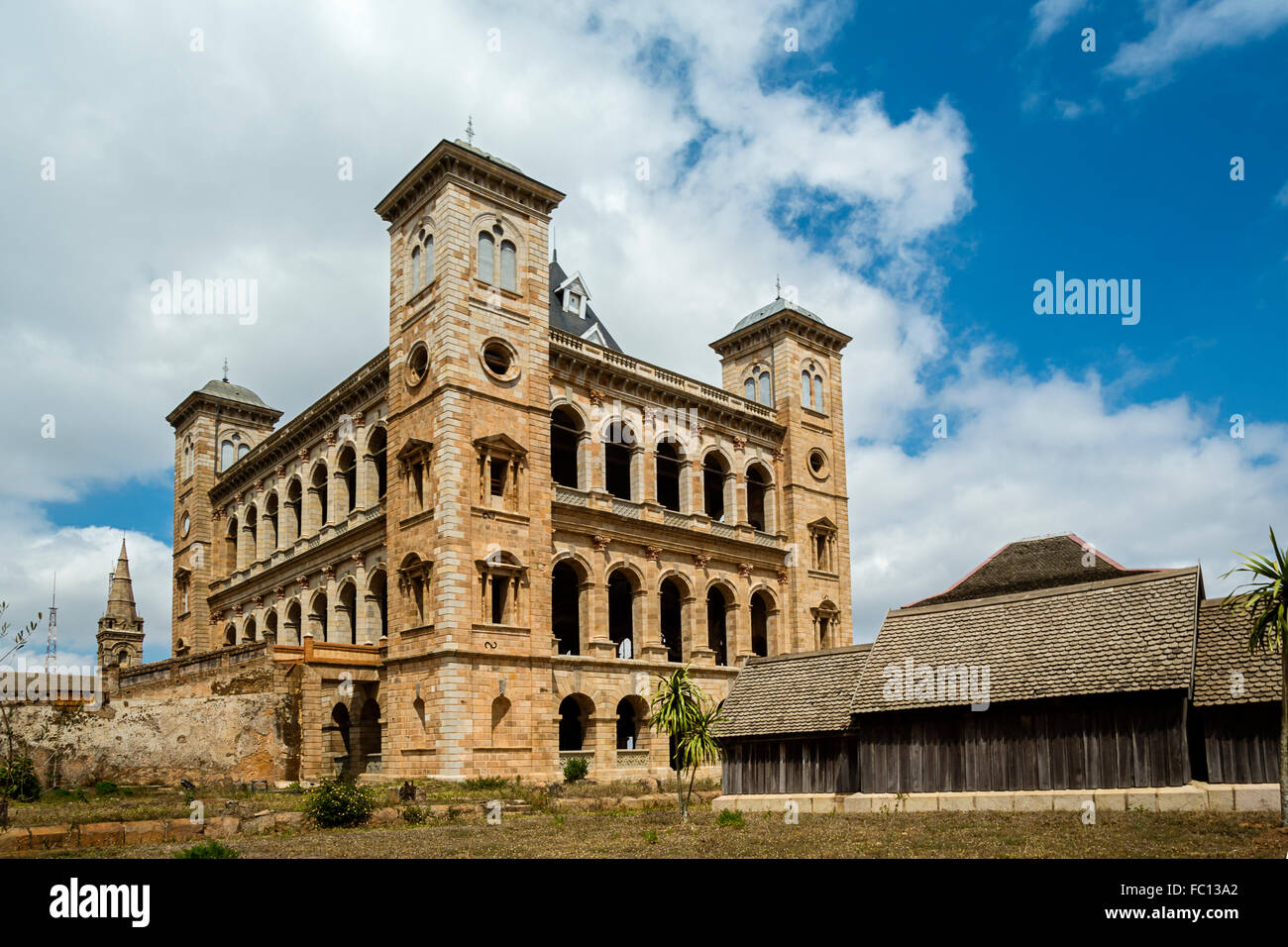 The Queen s palace Rova,uppertown, Antananarivo, Madagascar Stock Photo ...