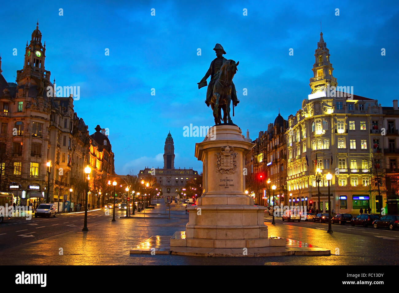 Porto Liberdade square Stock Photo - Alamy