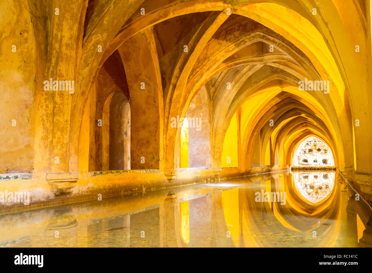 Royal Alcazar of Seville Stock Photo - Alamy