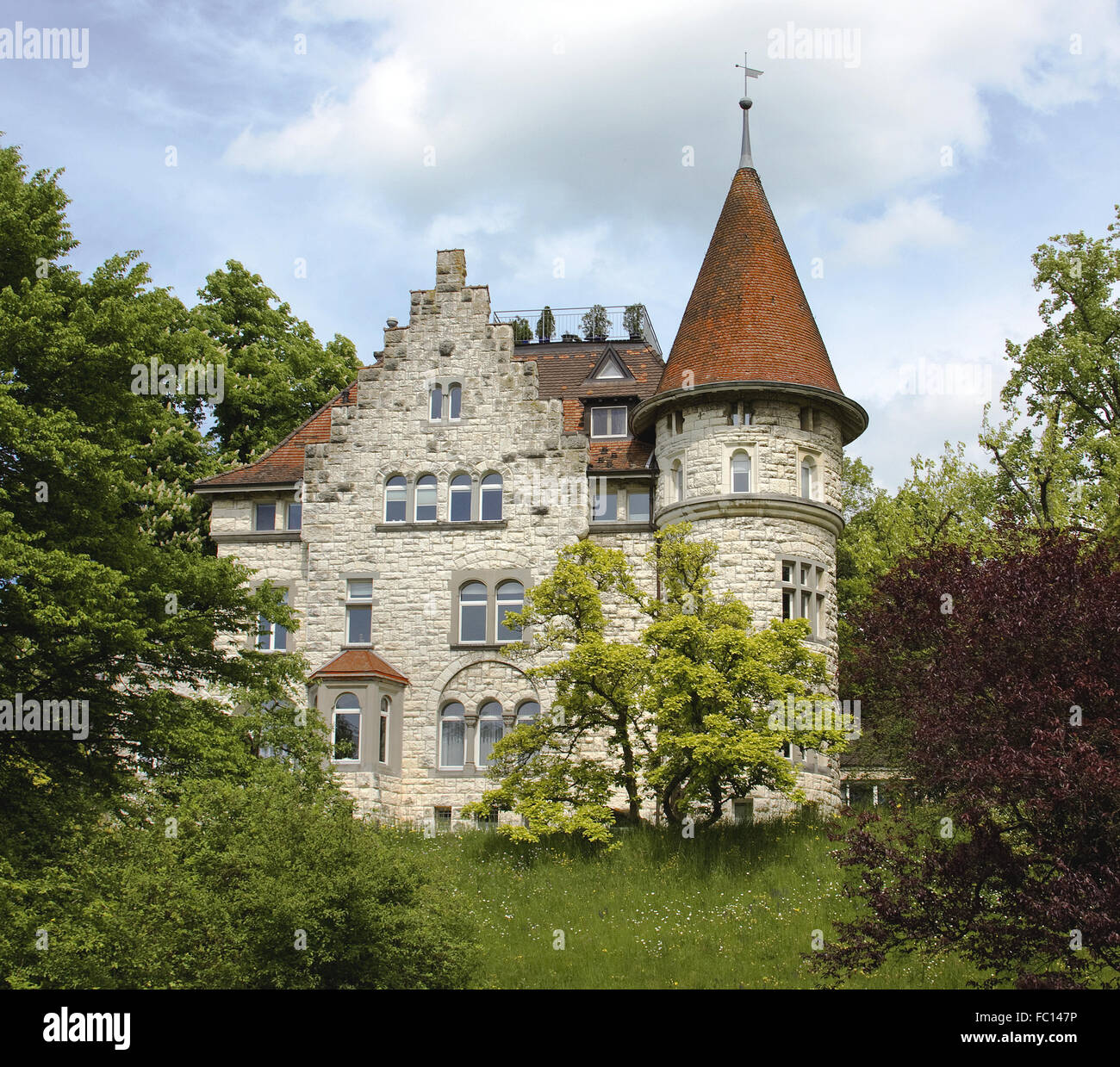 Luxurious historical country residence Stock Photo - Alamy