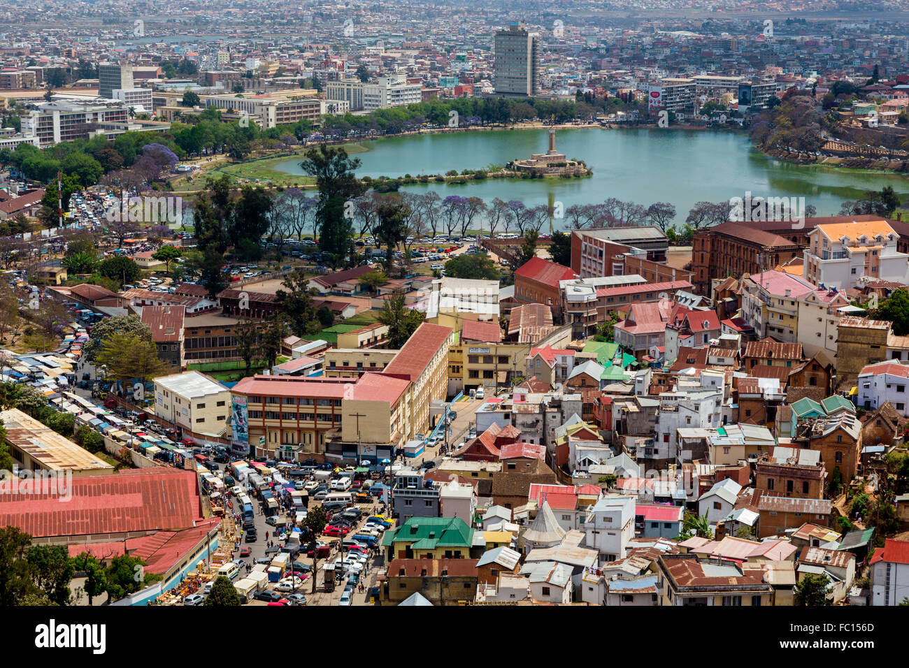 the city from the upper town, Antananarivo, Madagascar Stock Photo - Alamy