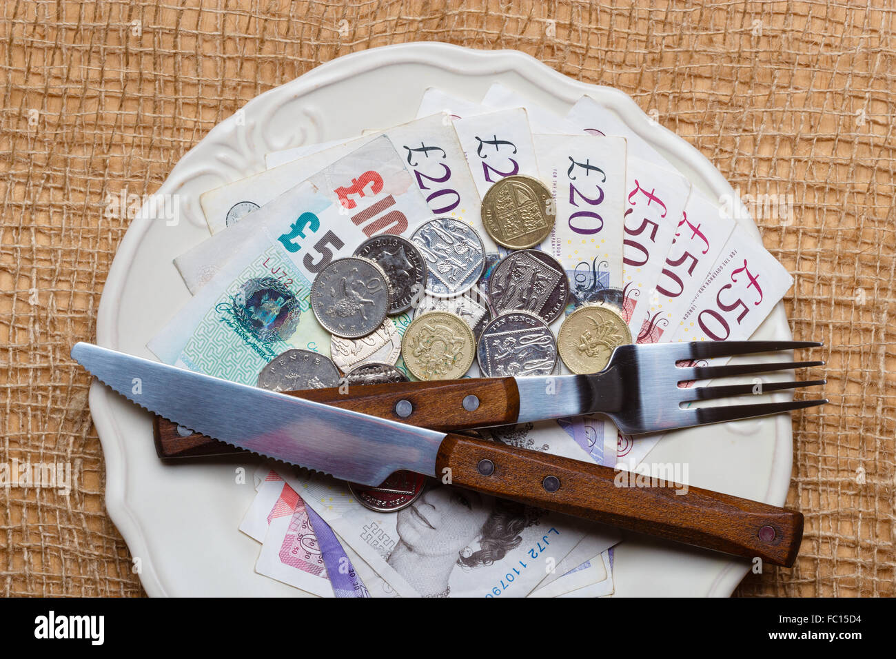 Kitchen money food hi-res stock photography and images - Alamy