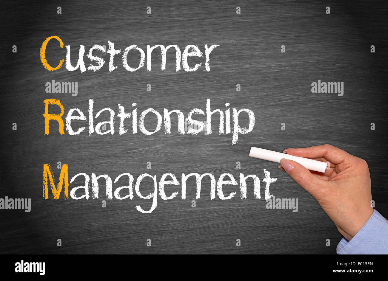 Customer Relationship Management Stock Photo - Alamy