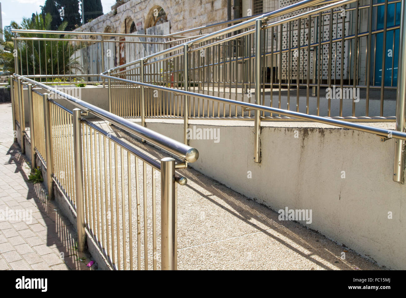 Blue steel railings hi-res stock photography and images - Alamy