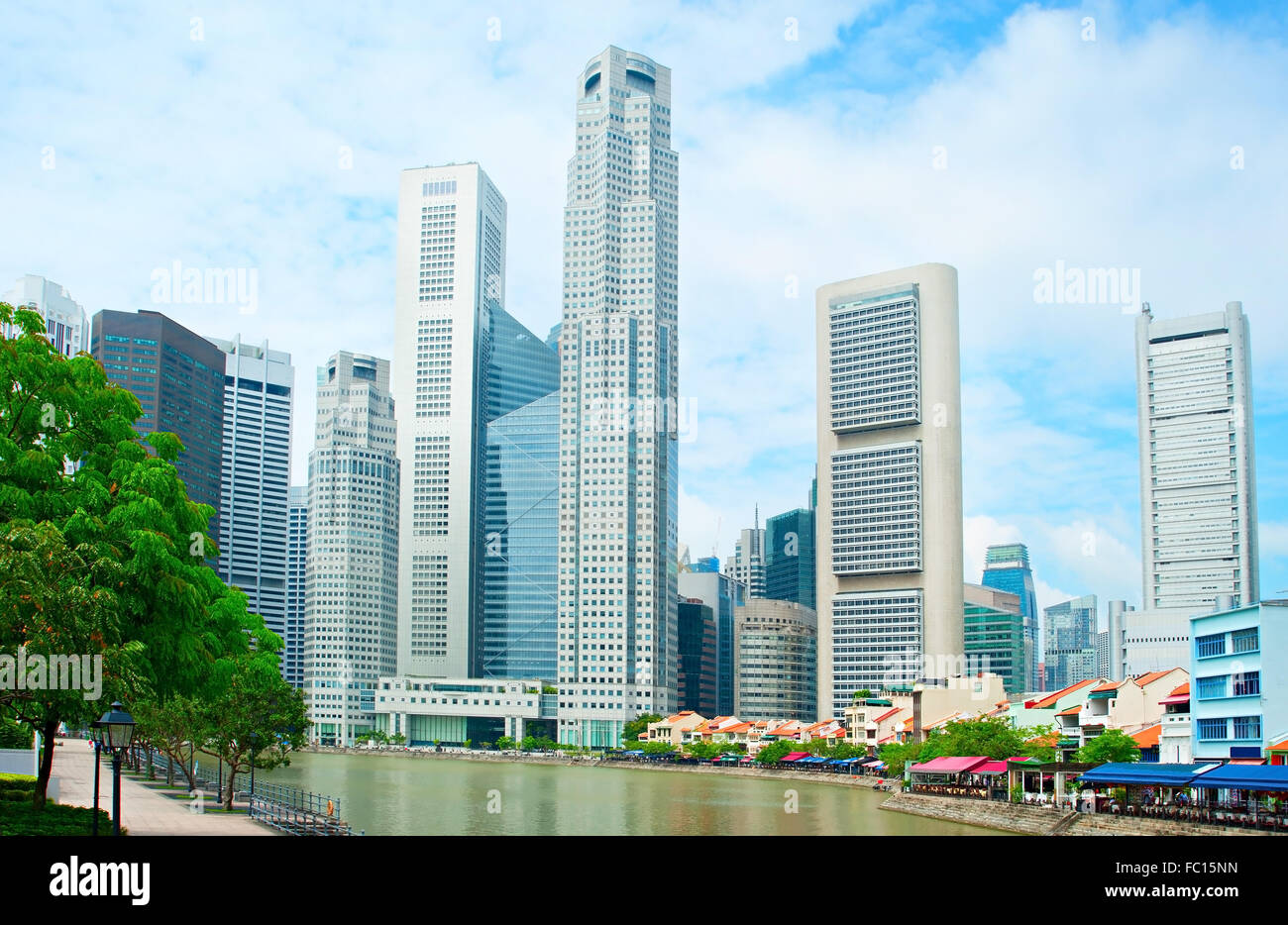 Boat Quay, Singapore Stock Photo - Alamy