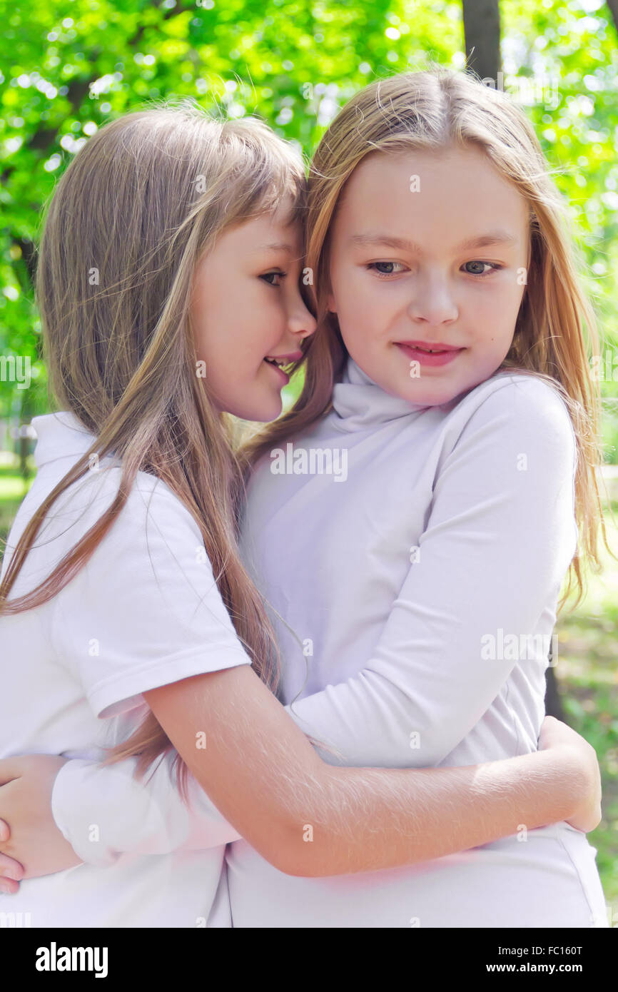 Girls whisper hi-res stock photography and images - Alamy