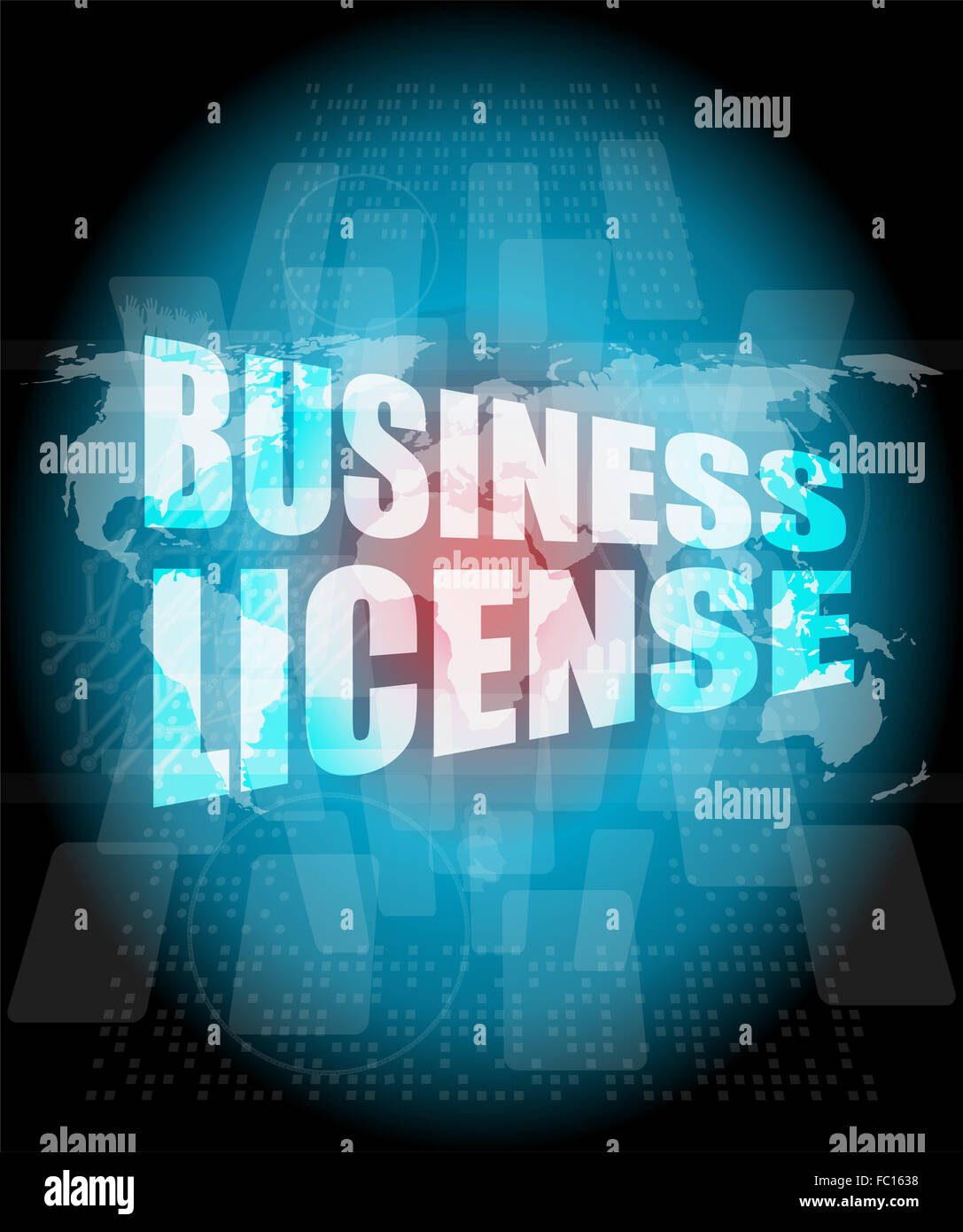 Digital globe screen hi-res stock photography and images - Alamy