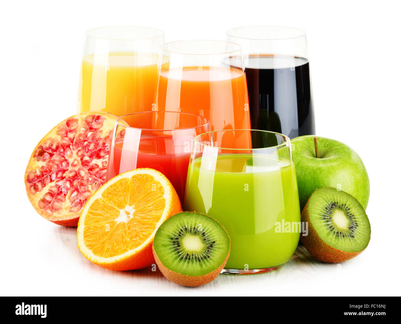 Glasses orange juice grapefruit hi-res stock photography and images - Alamy