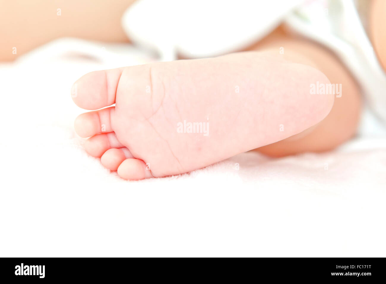 A close-up of tiny baby feet Stock Photo - Alamy