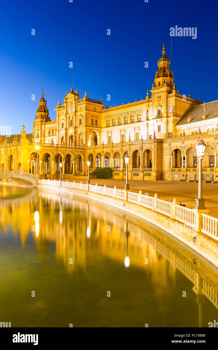Plaza espana seville spain aerial hi-res stock photography and images ...