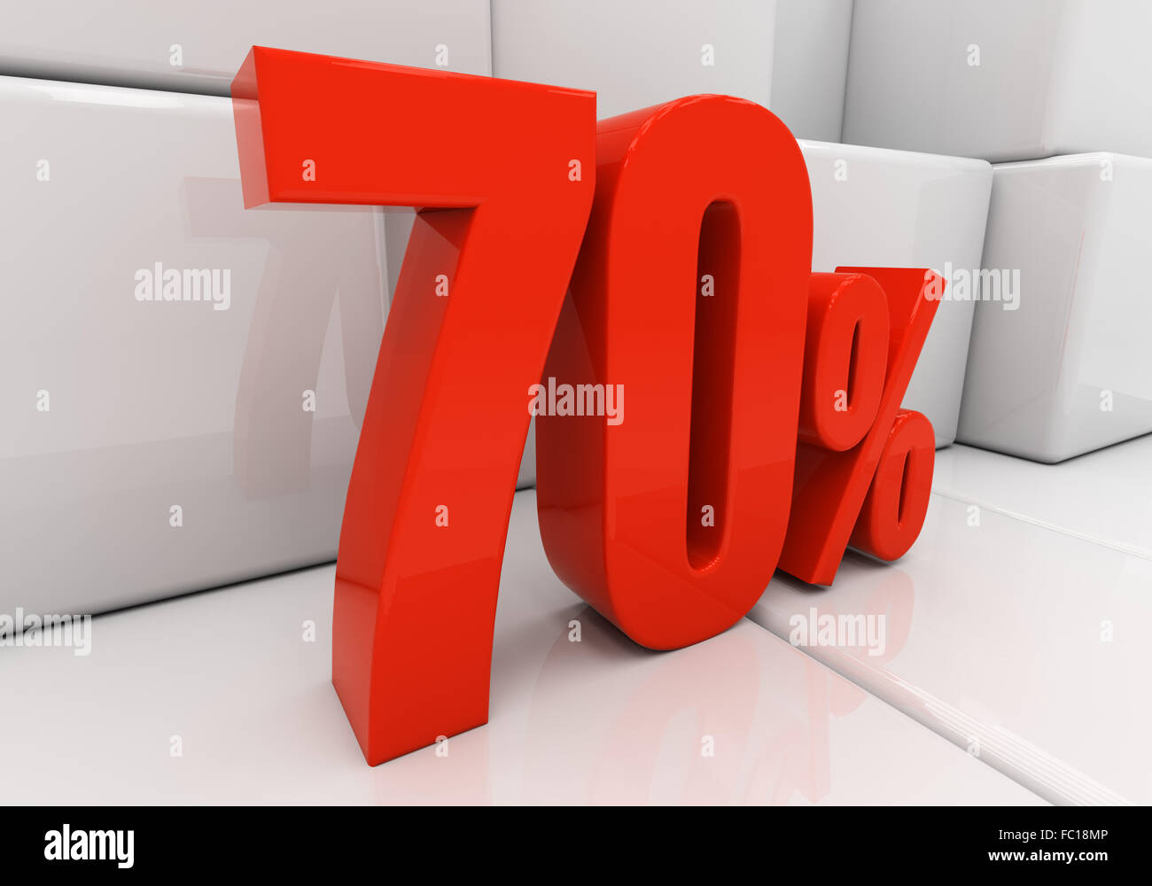 3D 70 percent Stock Photo - Alamy