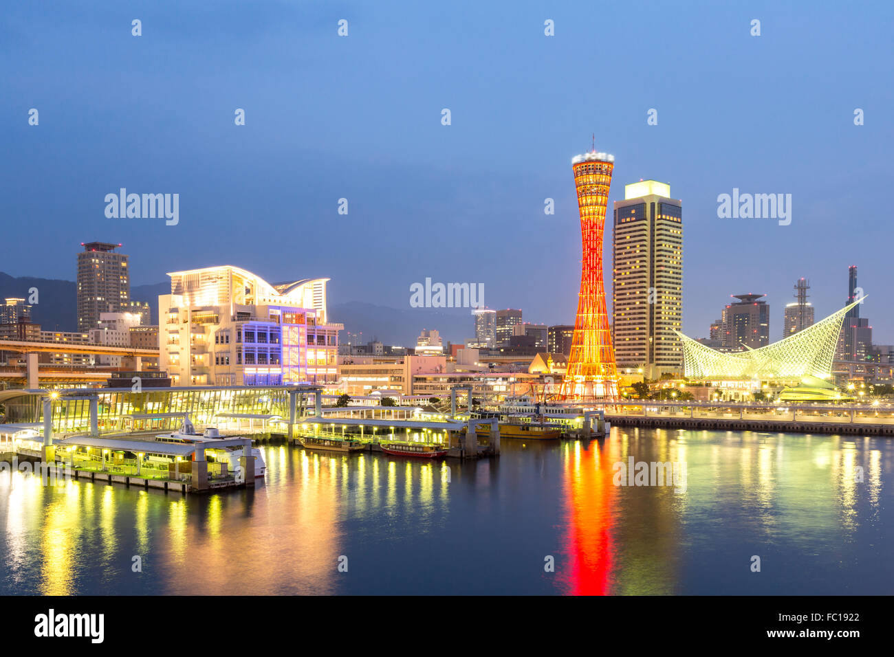 Kobe Tower Japan Stock Photo - Alamy