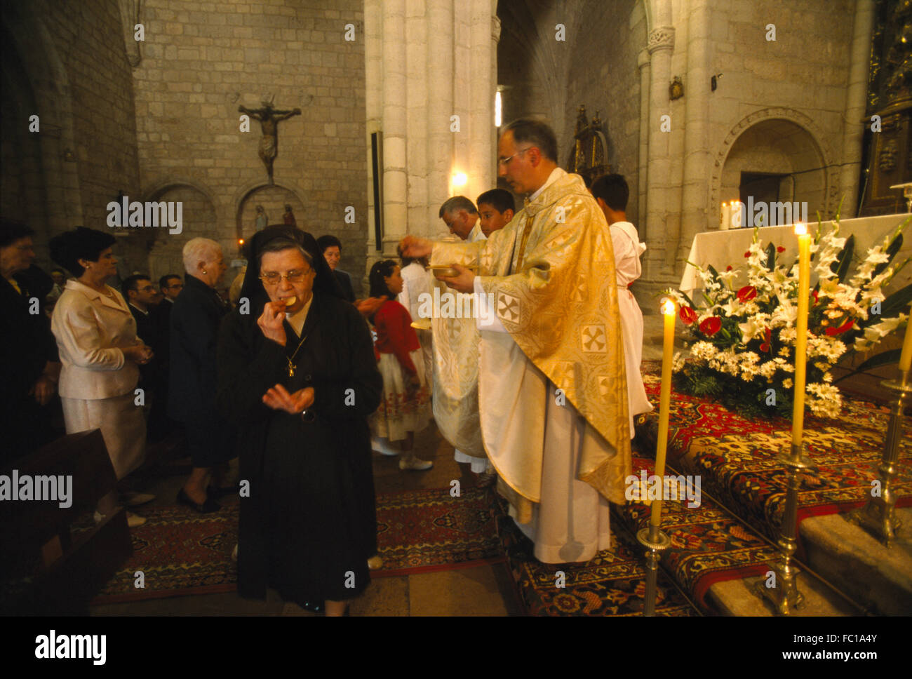 Consecrated bread hi-res stock photography and images - Alamy