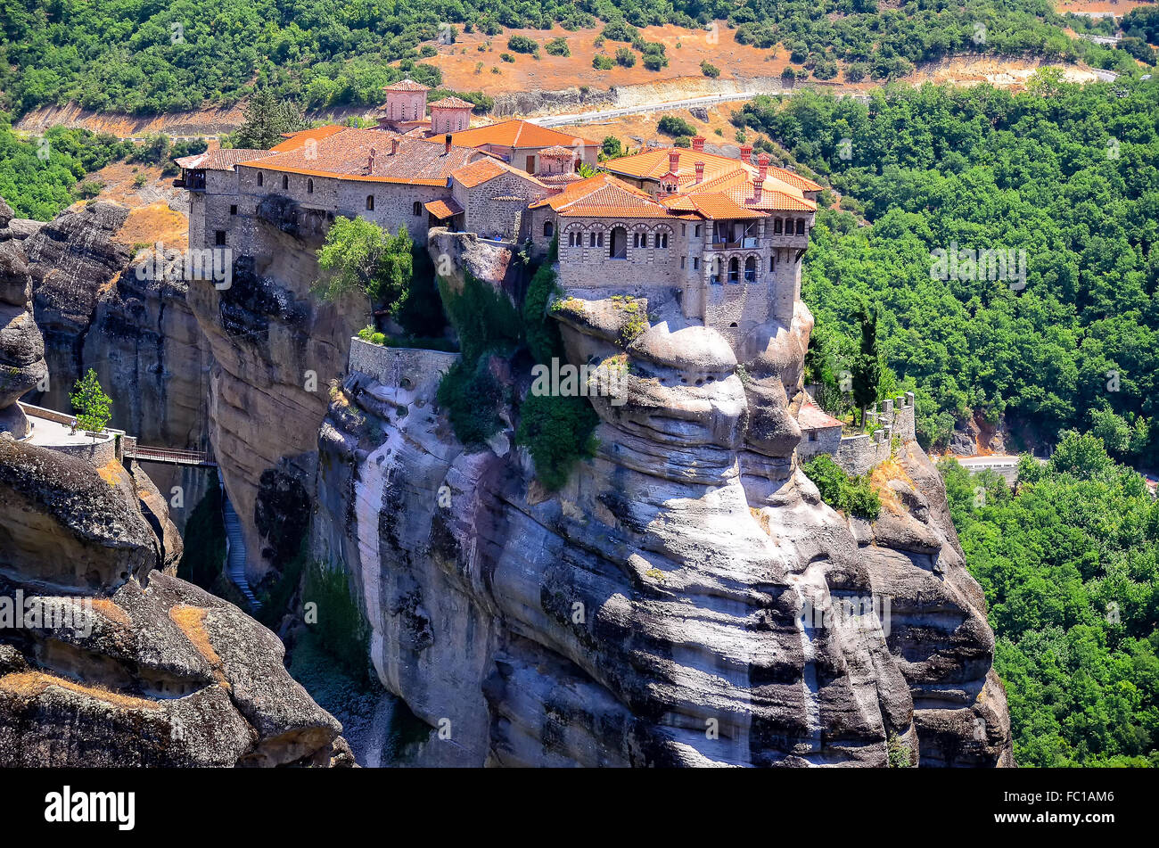 Meteora in Greece Stock Photo - Alamy