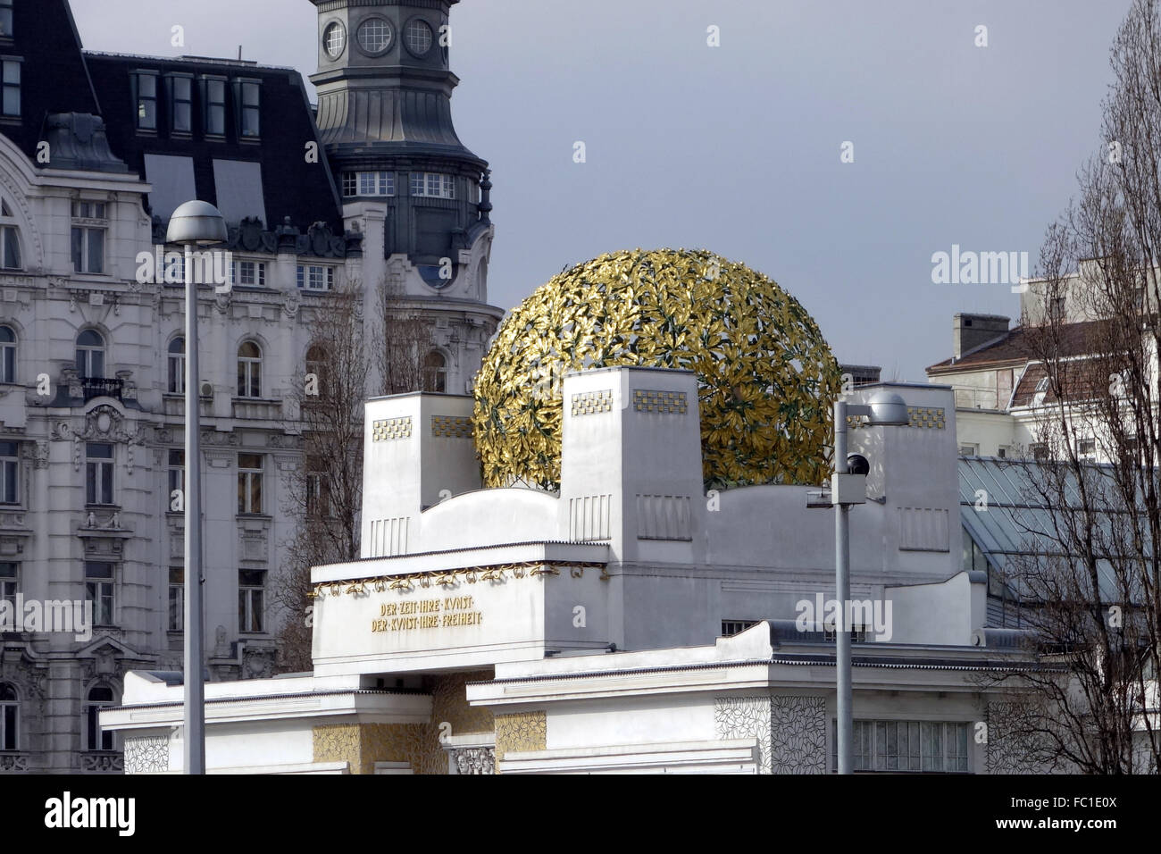 Exhibition building wiener secession hi-res stock photography and ...