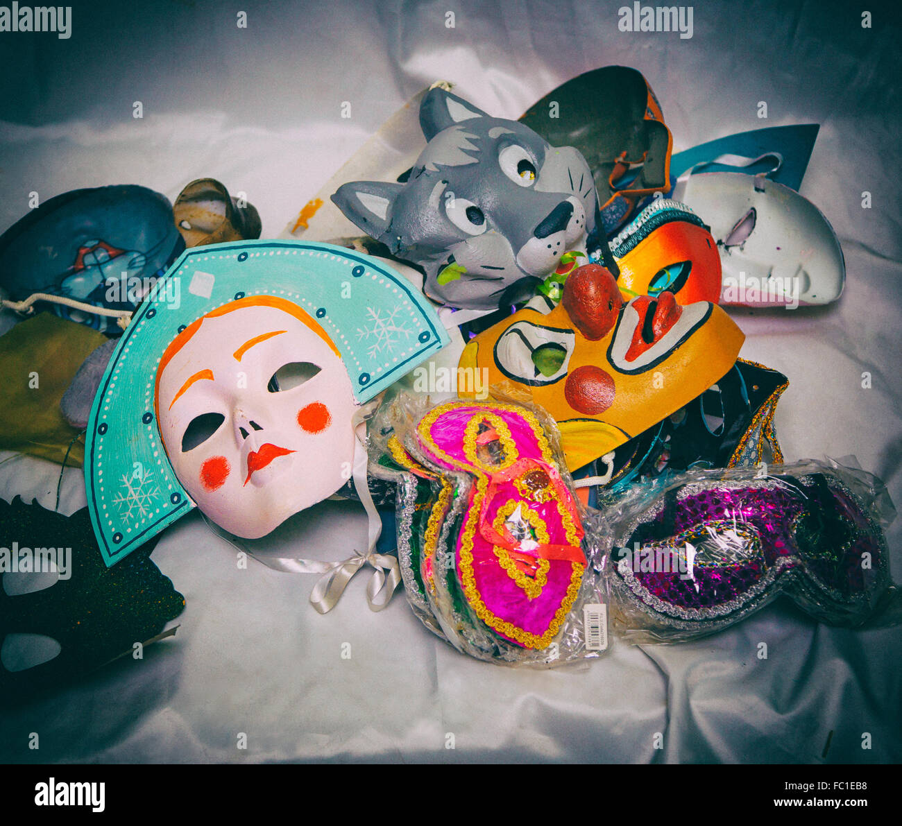 Old mask hi-res stock photography and images - Alamy