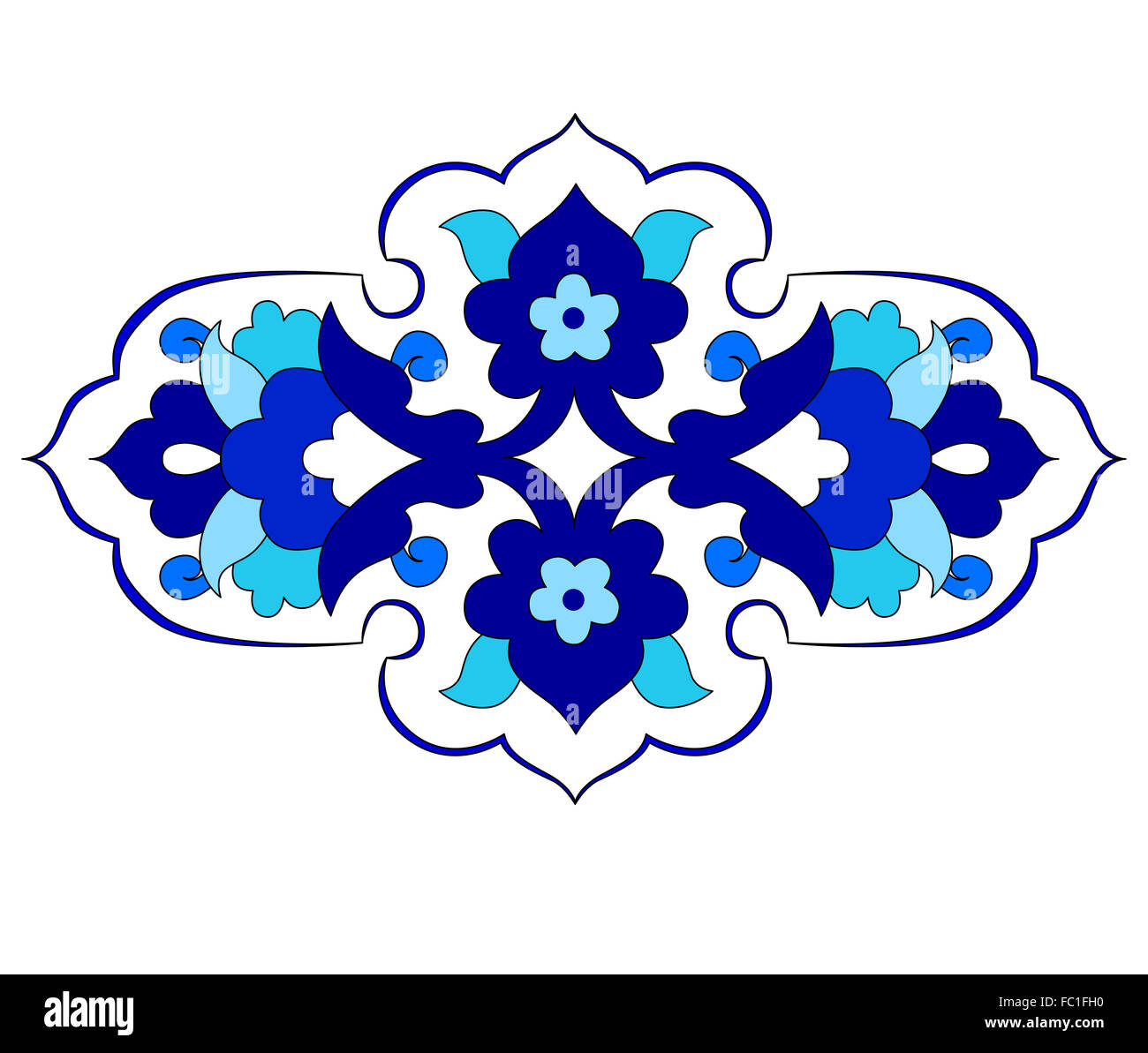 artistic ottoman pattern series eighty Stock Photo - Alamy