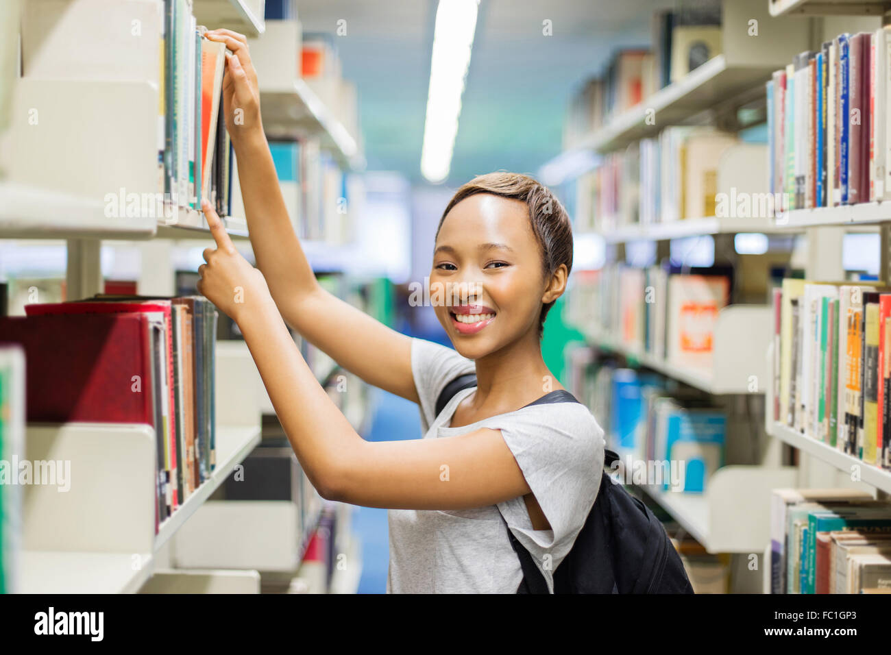 Student searching bag hi-res stock photography and images - Alamy