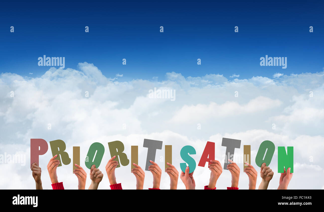 Prioritisation hi-res stock photography and images - Alamy