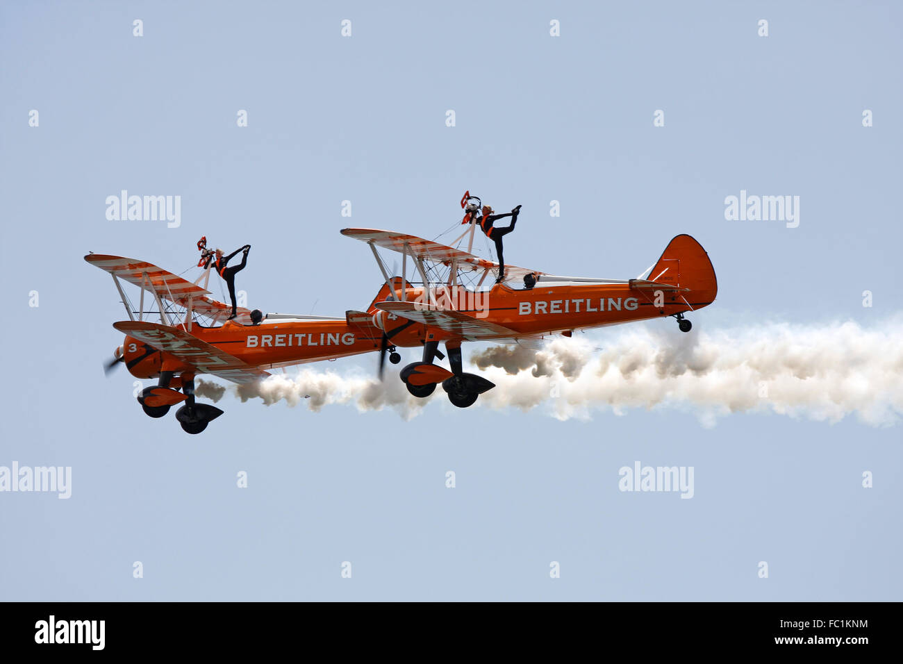 Wing walkers aircraft hi-res stock photography and images - Alamy