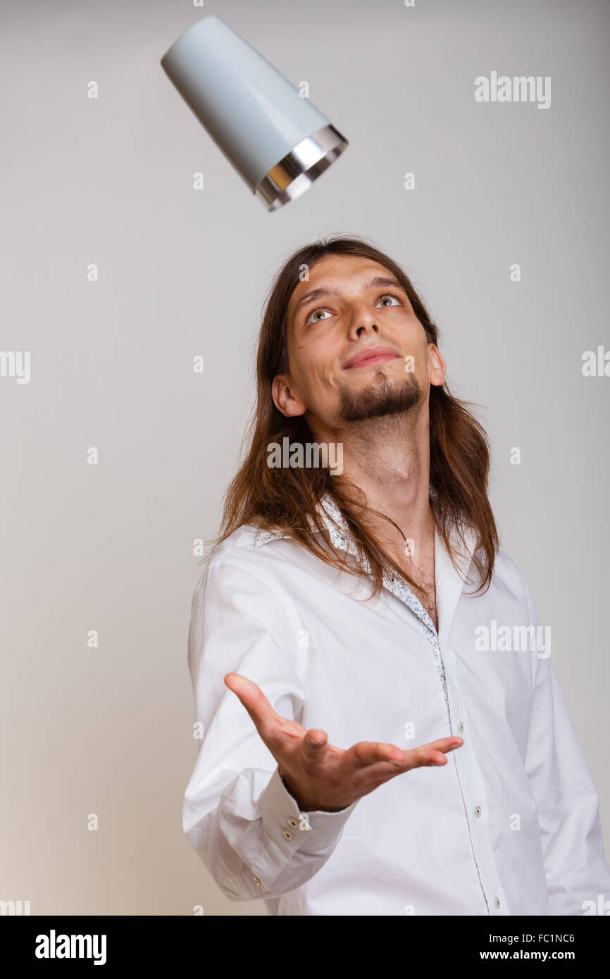 Man cocktail shaking hi-res stock photography and images - Alamy