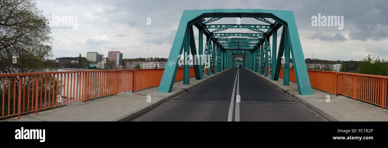 Gryfino Poland Bridge Stock Photo - Alamy