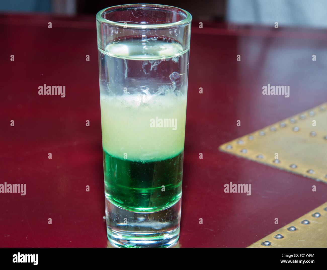 Alcoholic shots in nightclub Stock Photo - Alamy