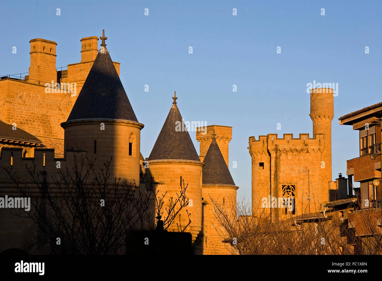 Olite wall hi-res stock photography and images - Alamy