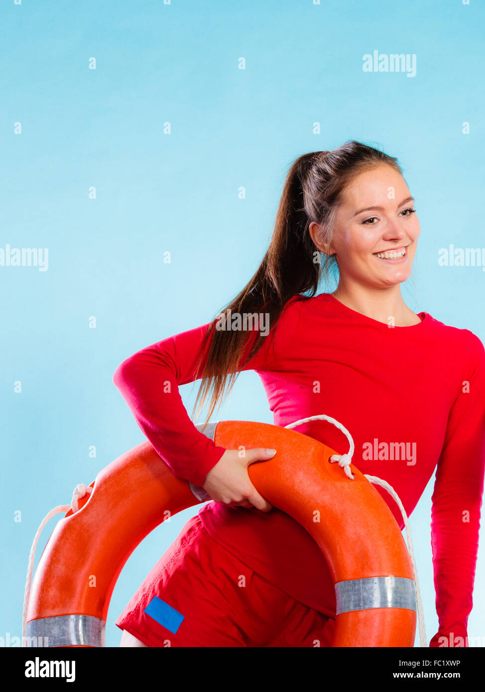 Female rescuer hi-res stock photography and images - Alamy