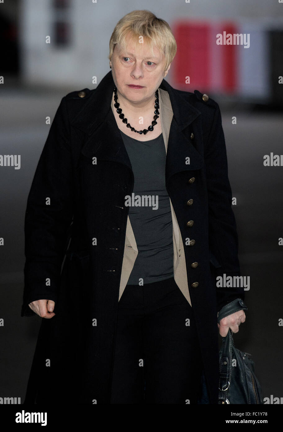 'The Andrew Marr Show' - Arrivals Featuring: Angela Eagle Where: London ...