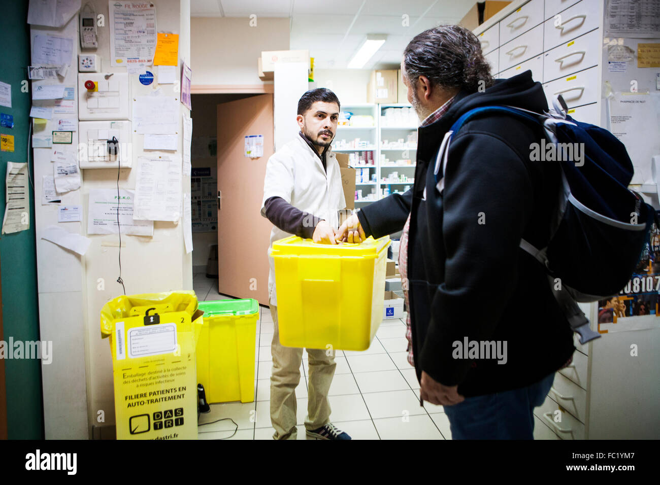 DRUG USE HARM REDUCTION Stock Photo - Alamy