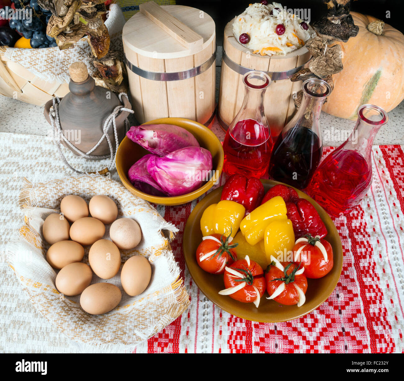 Rustic still life hi-res stock photography and images - Alamy