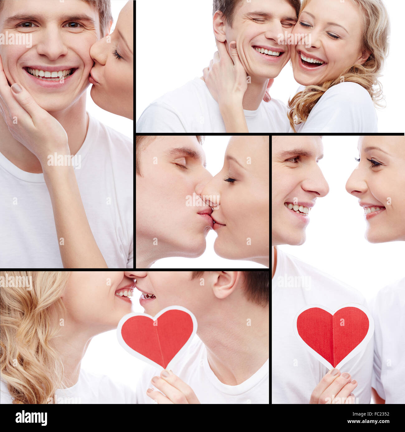 Affection collage hi-res stock photography and images - Alamy